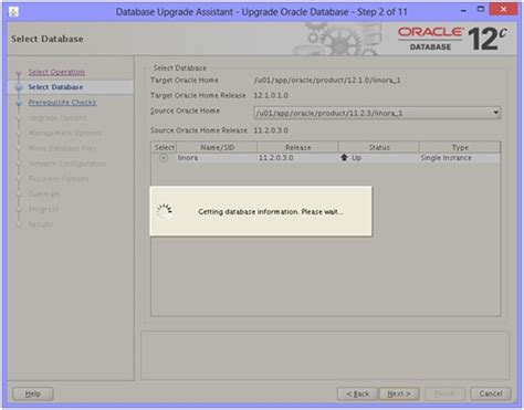 Upgrade Do Oracle Database 11gr2 Para 12c Oracle Brasil