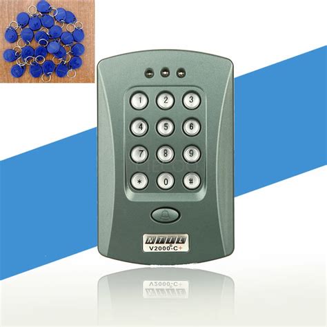 Keypad RFID Card Single Door Standalone Access Control System With Crystal Keypad FREE RFID Tags