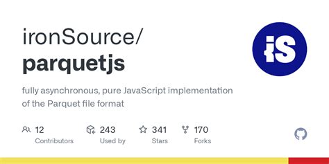 Github Ironsourceparquetjs Fully Asynchronous Pure Javascript Implementation Of The Parquet