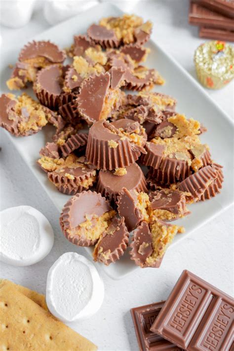 Easy Reeses Smores Bars Lemon Peony