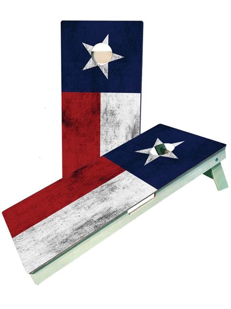 Texas Flag Cornhole Boards Etsy
