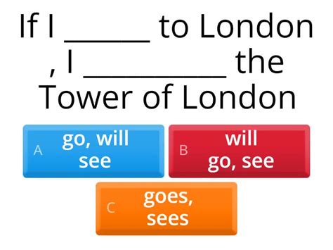 First Conditional Quiz