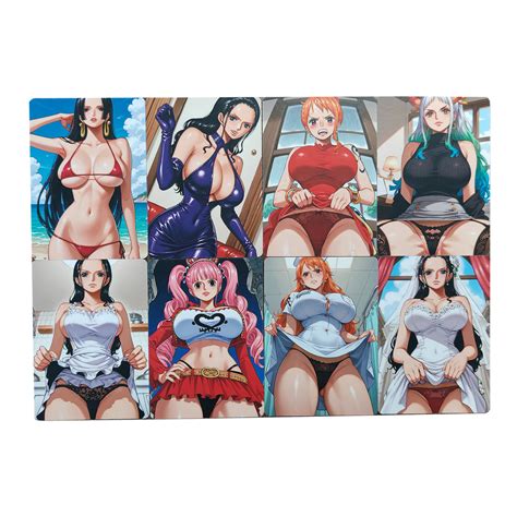 Jual 8pcsset Animation Adult Nude Cards Boa Hancock Sexy Cards Nami