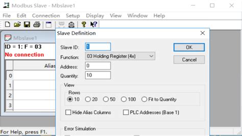组态王连接ModbusTCP设备 Iamseeking 博客园