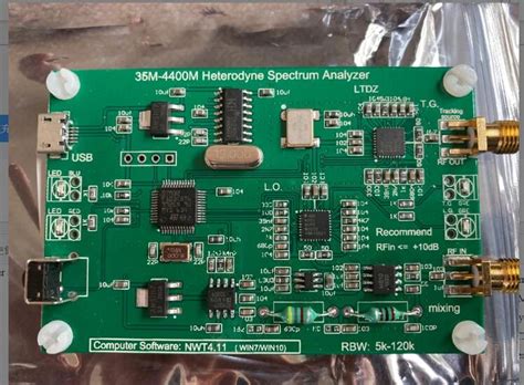 Spectrum Analyzer Usb Ltdz 35 4400m Spectrum Signal Source With Tracki