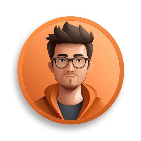 Premium Photo Color User Icon White Background