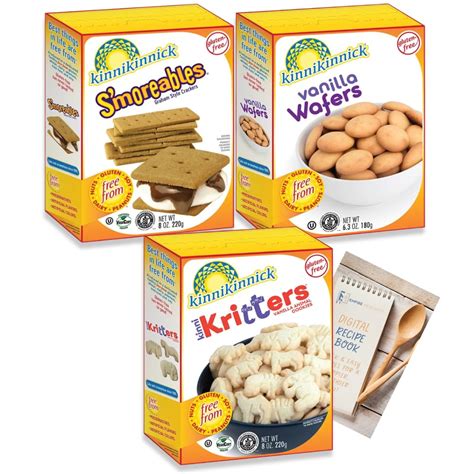 Kinnikinnick Gluten Free Cookies Mmf7 Variety Pack 3 Each Smoreable