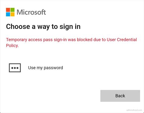 Enable Passwordless Authentication With Temporary Access Pass Gateway