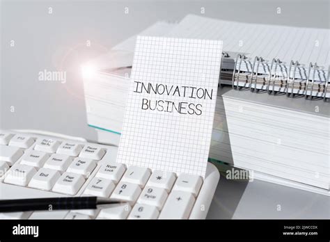 Writing Displaying Text Innovation Business Business Idea Introduce New Ideas Workflows