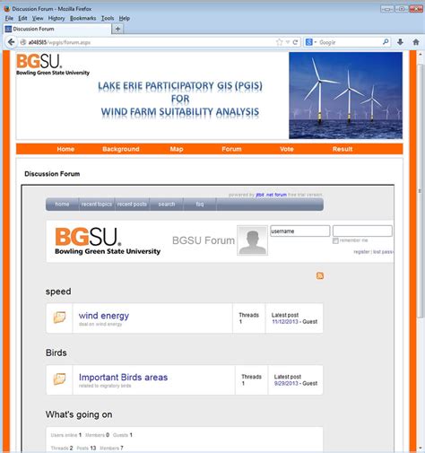 Interface For The Forum Module Download Scientific Diagram