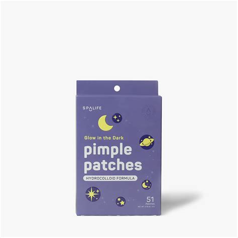 Glow In The Dark Hydrocolloid Pimple Patches Spalife