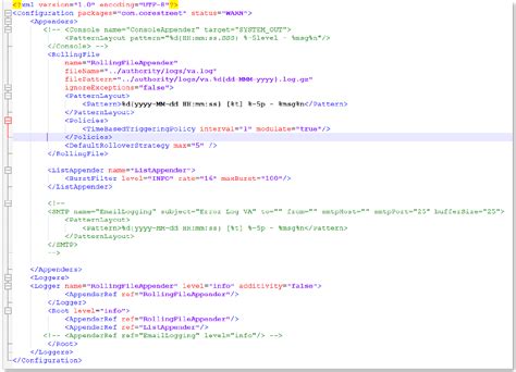 Configure System Settings Logging