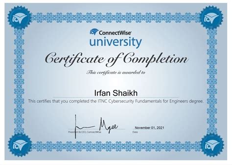 Cyber Security Degree From Connectwise