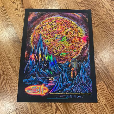 311 From Chaos 11 12 22 Full Color Poster Bourbon Sunday