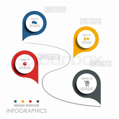 Infographic Template Vector Illustration Can Be Used For W Colourbox