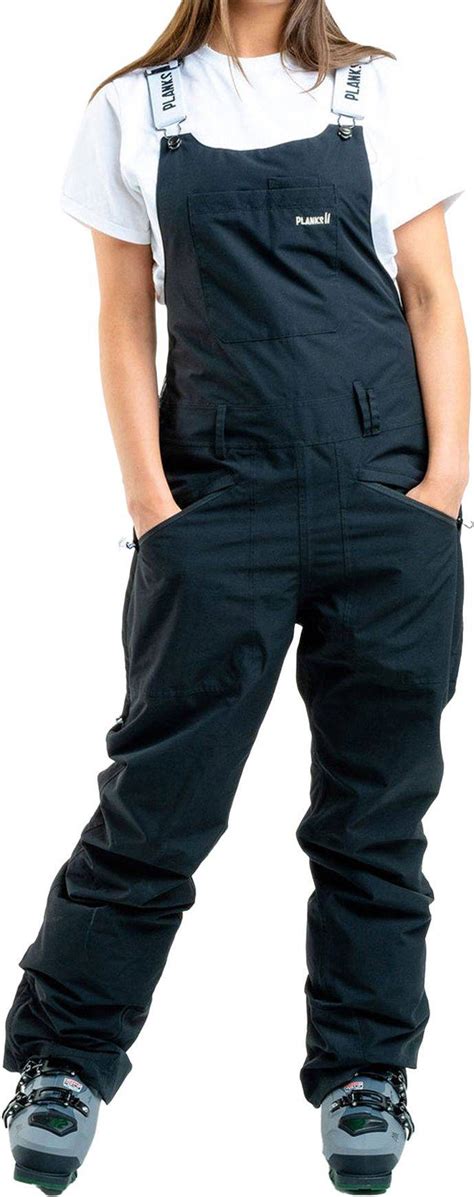 Planks Fun Garees Bib Pant Black Skihosen Damen Snowleader