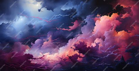 Premium Ai Image Abstract Representation Of The Cosmos Dark And Ethereal