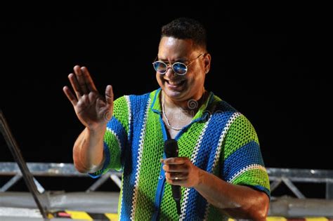 Singer Xandy Is Seen During A Performance Editorial Photography Image Of Musician Dance