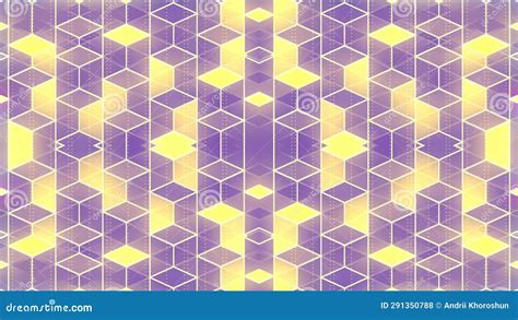 Background With Composition Of Rectangular Shapes 3d Rendering Loop