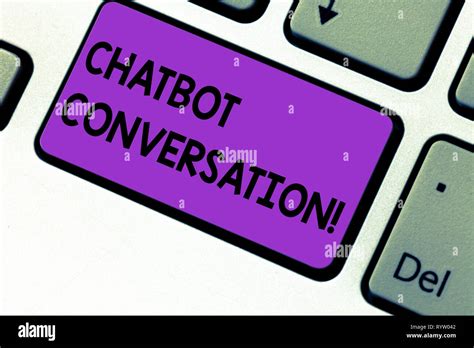 Writing Note Showing Chatbot Conversation Business Photo Showcasing Chatting With Virtual