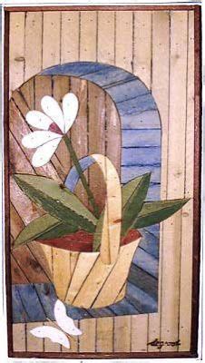 Discover 84 Lath Art Ideas And Wooden Marquetry Landscape Painting