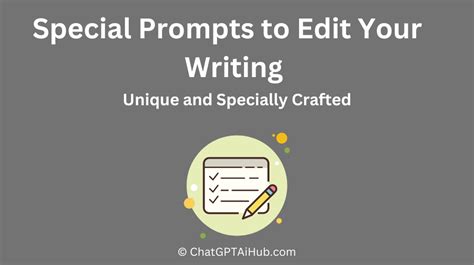 205 Powerful Chatgpt Prompts For Editing Writing Make Your Life Easy Chat Gpt Ai Hub