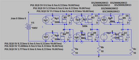 A Three Phase Bridge Inverter PWM Modulation As Shown Chegg Com