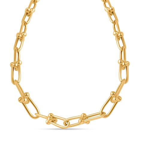 Maestro Collection 9k Yellow Gold Hardware Necklace Size 20 Gold