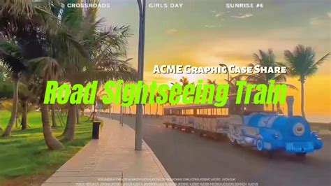 Road Sightseeing Train Wrap Acme Graphic Case Study