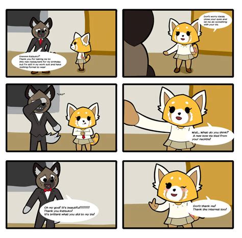 Retsuko And Haida Before Dinner Comic Commission By Cristiandarkradx On Deviantart
