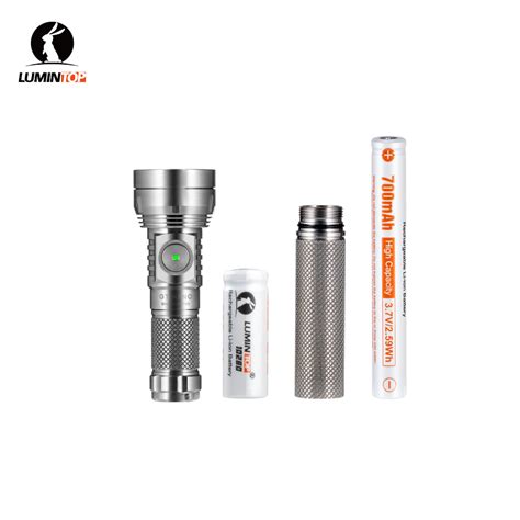 Lumintop Gt Nano 3 0 Titanium Rechargeable Mini Flashlight Edc Gear Lumintop Official Online Store