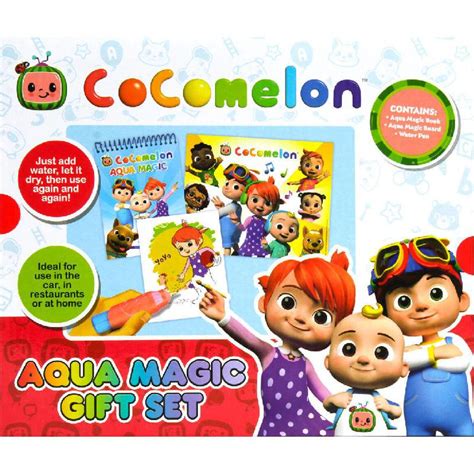 Aqua Magic Gift Set CoComelon Staffs Of Alligator Books Jarir KSA