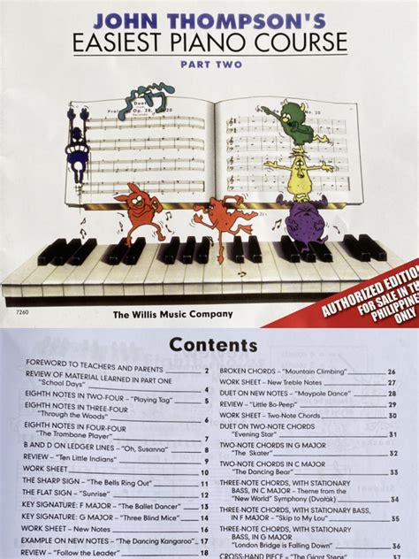 John Thompson Easiest Piano Course Part Two Pdf