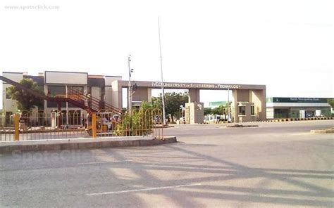 Ned University Of Engineering And Technology Karachi Pakistan Ned Uet