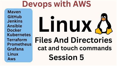 Devops Session 05 Create Files And Directories Using Mkdircat And