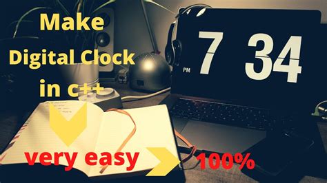 How To Make Digital Clock In C Digital Clock Using C Digital