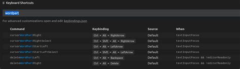Keyboard Shortcuts Is There A Way To Enable Camel Humping Through
