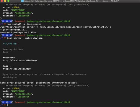 Error Getaddrinfo Enotfound Edu Press Publishers
