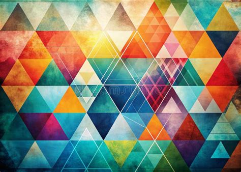 Modern Triangular Abstract Background Design A Dynamic Visual Element For Contemporary Digital