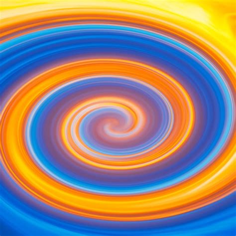 Premium Photo Abstract Colorful Rainbow Spiral Background For