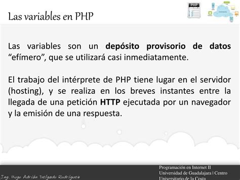 Ppt Las Variables En Php Powerpoint Presentation Free Download Id