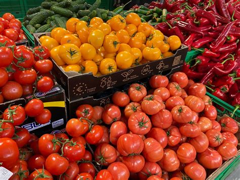 Fruits And Vegetables In Supermarkets Of The Countries Of The Region In March 2023 — Photo
