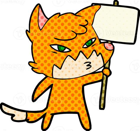 Clever Cartoon Fox 39943252 Png