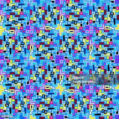 작은 픽셀 색 기하학적 배경 패턴 원활한 벡터 일러스트 레이 션 0명에 대한 스톡 벡터 아트 및 기타 이미지 0명 건축 공단 Istock