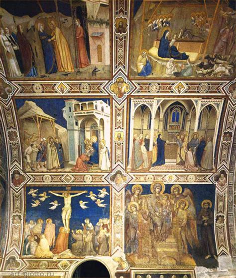 История Христа Фрески правого северного трансепта Нижней церкви Сан Франческо в Ассизи