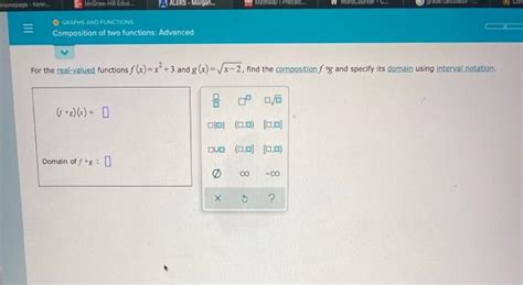 solved o graphs and functions iii quotient of two functions