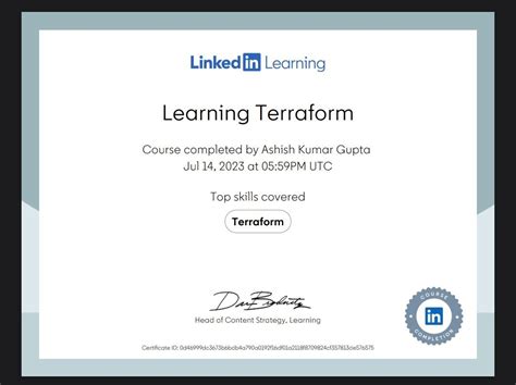 Ashish Kumar Gupta On Linkedin Linkedinlearning Cloudautomation Terraform Ansible