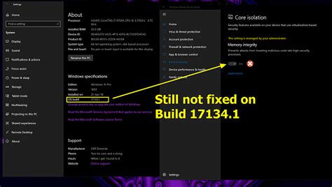 Turn On Or Off Core Isolation Memory Integrity In Windows 10 Page 4 Tutorials