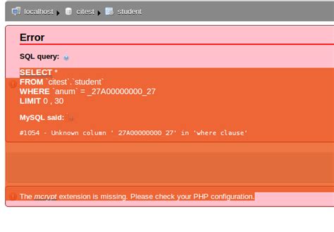 Php Very Weird Database Insertionselecting Phpmyadmin Stack Overflow