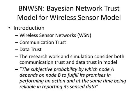 Ppt Application Of Bayesian Network In Computer Networks Powerpoint Presentation Id5471243